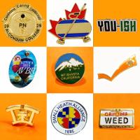China High-Quality Custom Logo Zinc Alloy Lapel Pin with Magnet Attachment for Business Gifts for sale