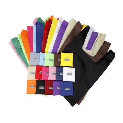 China Heavy Duty Expandable Shopping Tote Bag Large Reusable Foldable Grocery Storage Bags Nylon Polyester Folding Bag (in stock) for sale