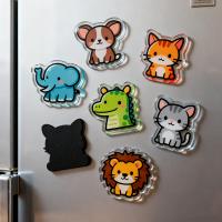 China Made-to-Order Transparent Acrylic Fridge Stickers – Strong Magnet, Customizable Dimensions & Contours for sale