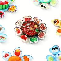 China Promotional Acrylic Fridge Magnet Custom Tourism Souvenirs Magnet Anime Acrylic Spinning Magnet Wholesale for sale