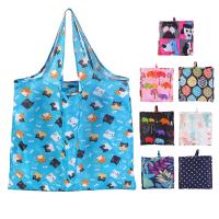 China Custom Tote Bag - Foldable Square Reusable Polyester Shopping Bag, Fashion & Portable Design for sale