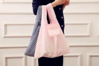 China Gelory Eco Friendly Recycled Ripstop Polyester Grocery Bags Reusable Foldable Shopping Bags for sale