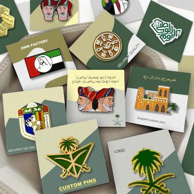 China Custom Logo Hard Enamel Zinc Alloy Lapel Pin for Promotional Gifts and Branding for sale