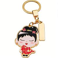 China Custom Metal Keychain 3D Die Casting Zinc Alloy Logo OEM Manufacturer Wholesale Promotional Accessories for sale