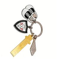 China Custom 3D Keychain – Metal Alloy with Soft/Hard Enamel & UV Print – Wholesale Fashion Design for sale