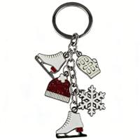 China Custom 3D Keychain – Metal Alloy with Soft/Hard Enamel & UV Print – Wholesale Fashion Design for sale