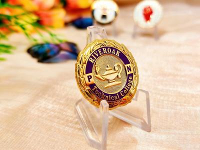 China Double Sided Custom Coin with Letterpress Printing and Antique Bronze Finish for Motorcycle Clubs and Collectors for sale