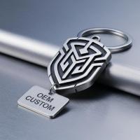 China Custom Metal Keychain 3D Die Casting Zinc Alloy Logo OEM Manufacturer Wholesale Promotional Accessories for sale