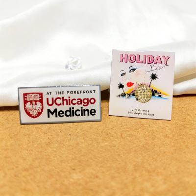 China Custom Lapel Pin and Metal Badge with 2D/3D Design Epoxy Coating and Zinc Alloy Material for sale