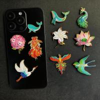 China Decorate Your Phone: Custom Metal Sticker – Unique Souvenir Pendant Badge Design for sale