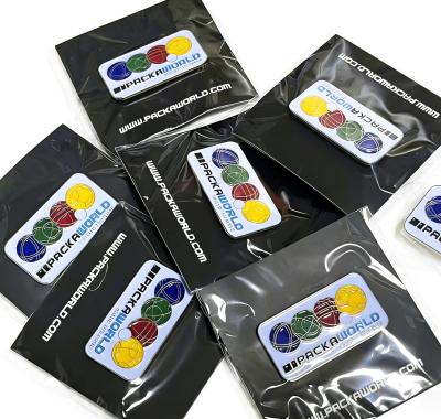 China Make your own sparkly enamel pin with soft or hard finish, UV print, and adorable cartoon design. for sale