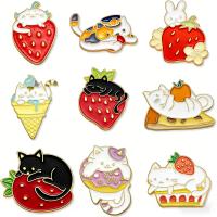 China Custom enamel pins with glitter, soft/hard finish, and cute cartoon anime design. for sale