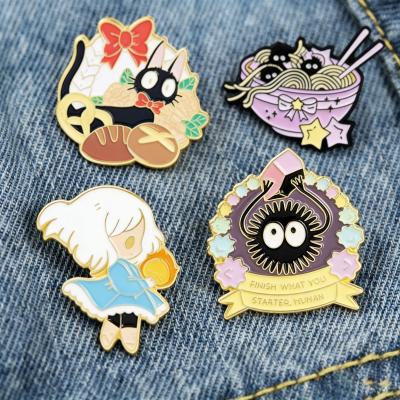 China Custom Gold Plated Lapel Pins with Soft Enamel and Custom Logo for Branding for sale