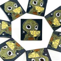 China Custom 35mm lapel pins with 1.5mm thickness and a fast 5-7 day sample are offered wholesale. for sale
