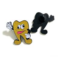 China Custom gold plated lapel pins with soft enamel and your logo for effective branding. for sale