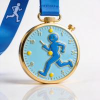 China Custom gold or silver plated zinc alloy and bronze sports medals wholesale. for sale