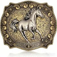 China Custom belt buckle in zinc alloy with custom logo and 3.5 inch size offers personalized style. for sale
