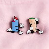 China Custom silk screen printed metal lapel pins wholesale for clothing, accessories and logo branding for sale