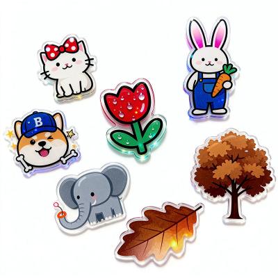 China Custom acrylic magnets with anime print are promotional fridge souvenirs and wholesale gifts. for sale