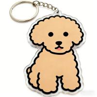 China Cartoon Anime Keychain Custom Glitter Epoxy Clear Acrylic With Logo For Bags Gifts Wholesale Manufacturer for sale