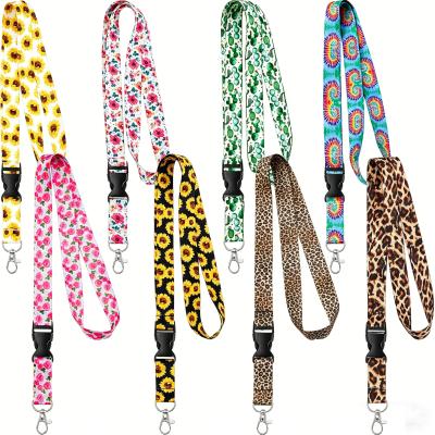 China Customized Design Polyester Personalised Lanyards with Silkscreen Printing for Medal Ribbons for sale