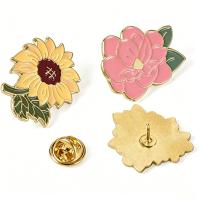 China Custom hard or soft enamel metal lapel pins from factory direct wholesale for decorative jerseys and clothes. for sale