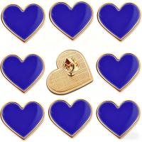 China Custom enamel lapel pins wholesale with gold plating and cute design are metal emblems from a badge maker. for sale