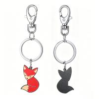 China Custom metal alloy 3D keychain features soft or hard enamel and UV print for wholesale fashion design. for sale