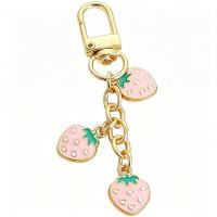 China Custom metal alloy 3D keychain features soft or hard enamel and UV print for wholesale fashion design. for sale