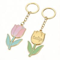 China Custom 3D keychain in metal alloy with soft/hard enamel and UV print for wholesale fashion. for sale