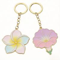 China Custom 3D keychain in metal alloy with soft/hard enamel and UV print for wholesale fashion. for sale