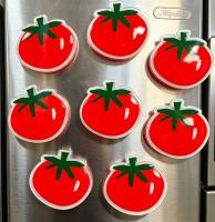 China Fridge Sticker Custom Logo Summer Ice Cream Cartoon Acrylic Magnet Wholesale for sale