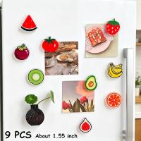 China Fridge Sticker Custom Logo Summer Ice Cream Cartoon Acrylic Magnet Wholesale for sale