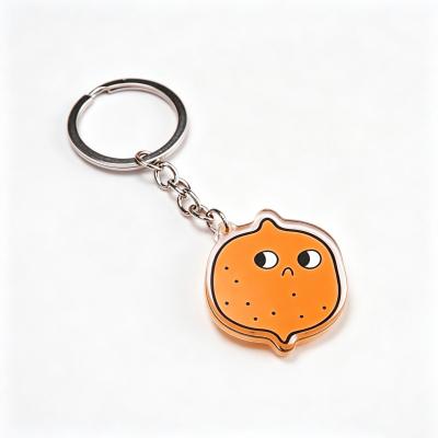 China Keychain Cartoon Anime Glitter Epoxy Acrylic With Logo For Bags Gifts Wholesale for sale