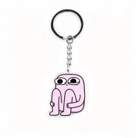 China Keychain Cartoon Anime Glitter Epoxy Acrylic With Logo For Bags Gifts Wholesale for sale
