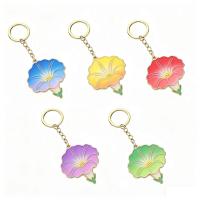 China Keychain Custom Zinc Alloy Soft Hard Enamel Logo Keyring Wholesale for sale