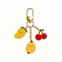 China Custom Heart Shape Keychain with Soft Enamel Finish and Zinc Alloy Construction for Promotional Gifts for sale