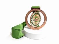 China Custom Shape Gold Silver Copper Painted Race Medals with Zinc Alloy Material for Sports Awards for sale