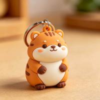 China Durable PVC Keychain with Customizable Design for Wholesale Promotional Gifts for sale