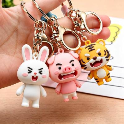 China Durable PVC Keychain with Customizable Design for Wholesale Promotional Gifts for sale