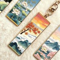 China Custom Engraved Gold Plated Hard Enamel Keychain for Promotional Gifts Wholesale for sale