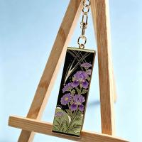 China Custom Engraved Gold Plated Hard Enamel Keychain for Promotional Gifts Wholesale for sale