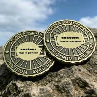 China Challenge Coin Custom 3D Zinc Alloy Metal Fashion Design Animal Manufacturer Wholesale for sale