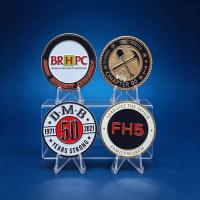 China Commemorative Coin Custom 3D 2D Zinc Alloy Brass Enamel Souvenir Wholesale for sale