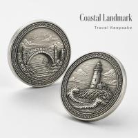 China Custom Zinc Alloy Challenge Coins with 6-8cm Diameter and Gold Plating for Corporate Recognition for sale