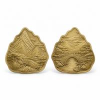 China Custom Zinc Alloy Challenge Coins with 6-8cm Diameter and Gold Plating for Corporate Recognition for sale