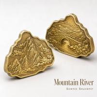 China Custom Zinc Alloy Challenge Coins with 6-8cm Diameter and Gold Plating for Corporate Recognition for sale