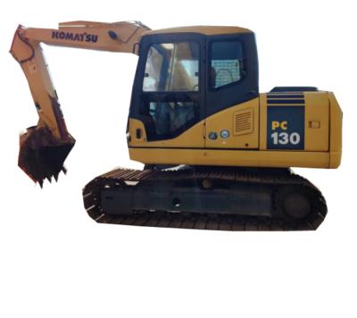 China Used Hydraulic Crawler Komatsu PC130 Excavator 12600kg for sale