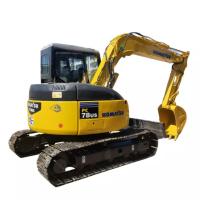 China Small Crawler Used Komatsu Pc78us Excavator 7 Tons for sale