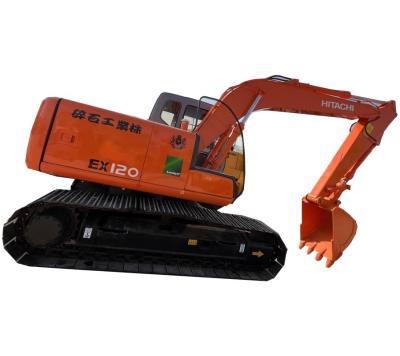 China 12 Ton EX120-5 Used Hitachi Excavator Mini Hydraulic Crawler Excavator for sale